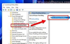 How To Disable CPU Throttling Settings In Windows 11