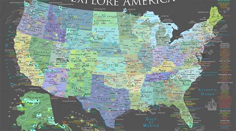 Maps Of The United States Vivid Maps 50 OFF