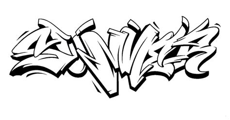 Dibujos De Graffitis Para Colorear Imprimir WONDER DAY