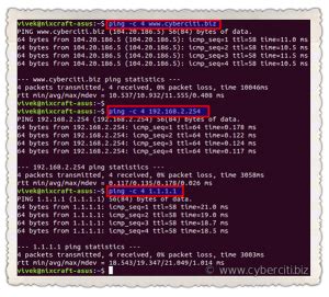 Ping Using Specific Gateway Interface Or Source IP Address NixCraft