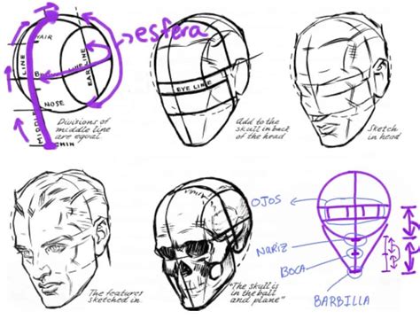 TUTORIAL Dibujar Cara De Hombre Estilo Anime