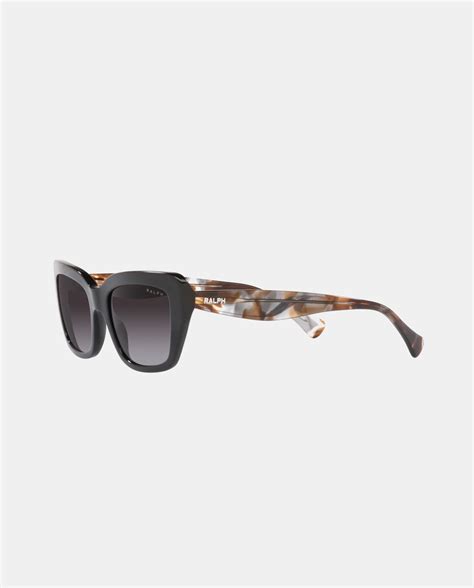 Gafas De Sol De Mujer Rectangulares De Acetato Negras Ralph By Ralph
