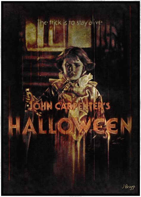 Halloween 1978 Poster Poster By Jamie Briggs