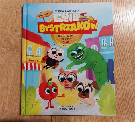 Biedronka GANG BYSTRZAKÓW Nowość książka 2022 r 12666424713