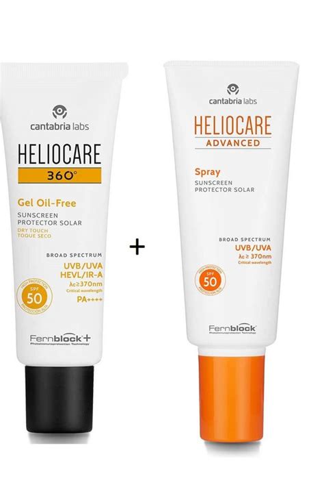 HELIOCARE 360º Gel oil free SPF 50 spray corporal spf50 75ml