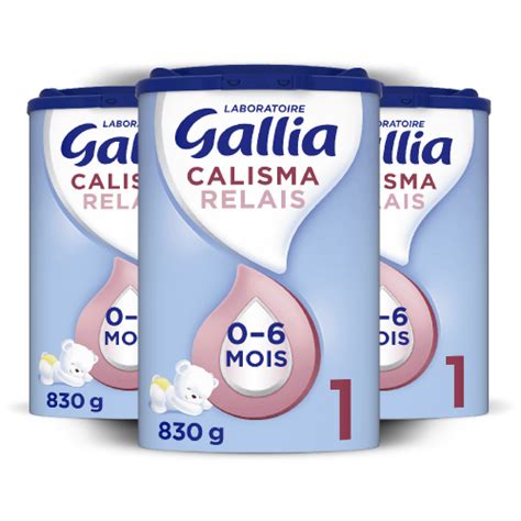 Lait Bébé 1er âge Relais Calisma 1 0 à 6 mois 900g