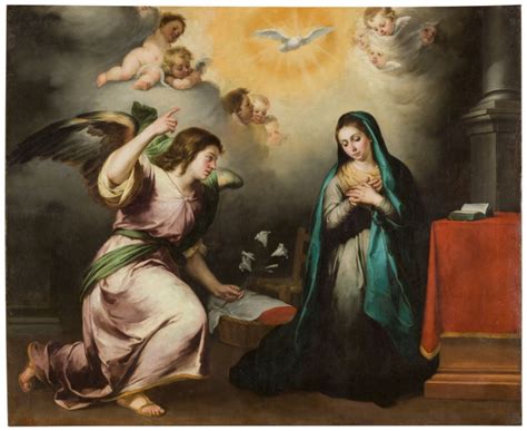 La Anunciación Colección Museo Nacional del Prado
