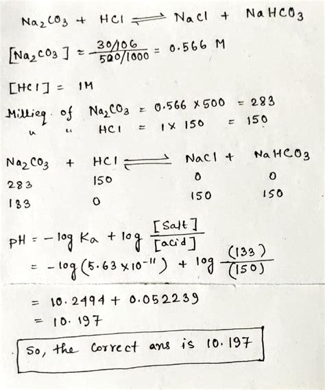 Calculate The PH Of A Buffer Solution Prepared By Dissolving 30g Of Na