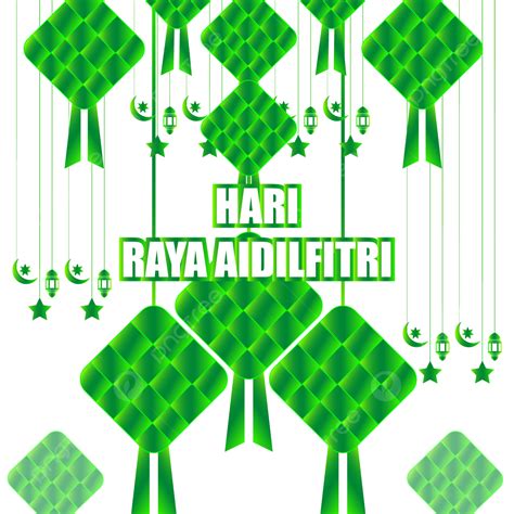 Selamat Hari Raya Aidilfitri Con Diseño De Vector De Luna PNG Ramadán