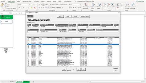 Planilha Cadastro De Clientes Excel Vba