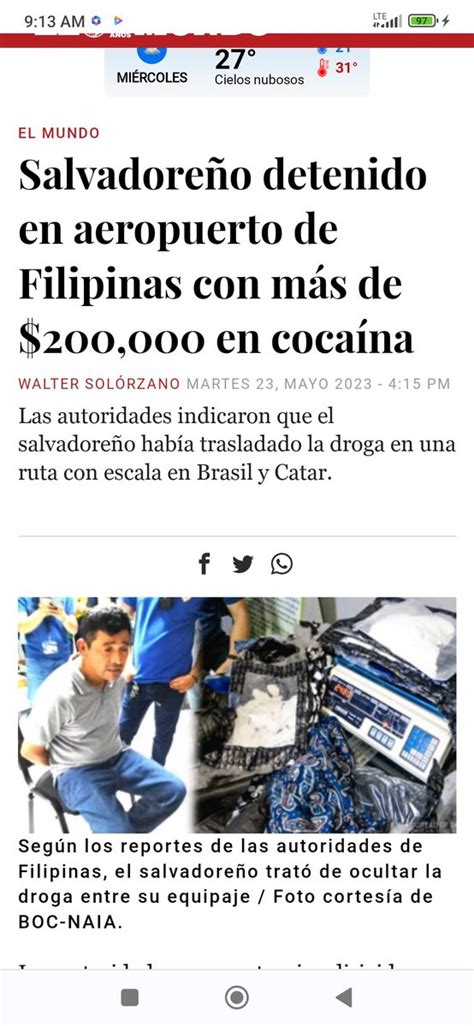 El Busero 503 Parody on Twitter Capturan a Salvadoreño con alijo