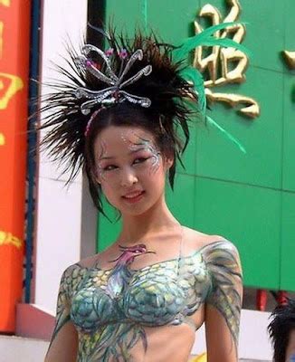 The Bikini Chinese Body Painting Contest