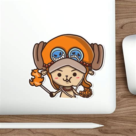 One Piece Chibi Anime Stickers Of Chopper Ace One Piece Chopper