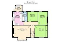 4 Bedroom Bungalow Floor Plan With Dimensions Plansremodel