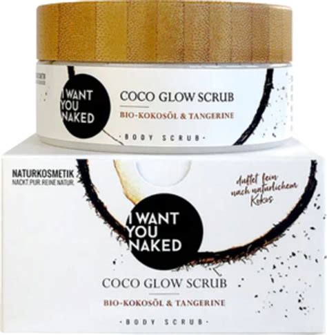 I WANT YOU NAKED Coco Glow Body Scrub Ecco Verde Onlineshop