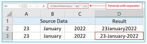 Concatenate Function In Excel To Combine Text And Cells