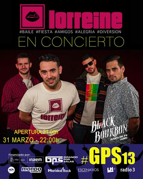 Lorreine en concierto Sala Black Bourbon León Cultural