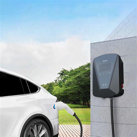 Fisher 32A Single Phase 7 2kw EV Charger Electric Car Station Wall