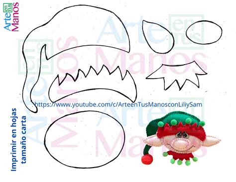 Esferas Navideñas en Fieltro Grinch Elfos y Gnomos Tutorial con Arte
