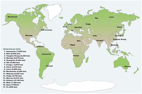 Los R Os Del Mundo Principales R Os Del Mundo Del Mundo