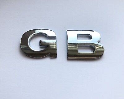 Chrome FULL METAL 3D Self Adhesive Car Letters Badge Emblem Sticker