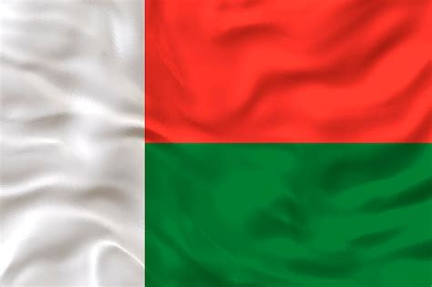 Premium Photo National Flag Of Madagascar Background With Flag Of
