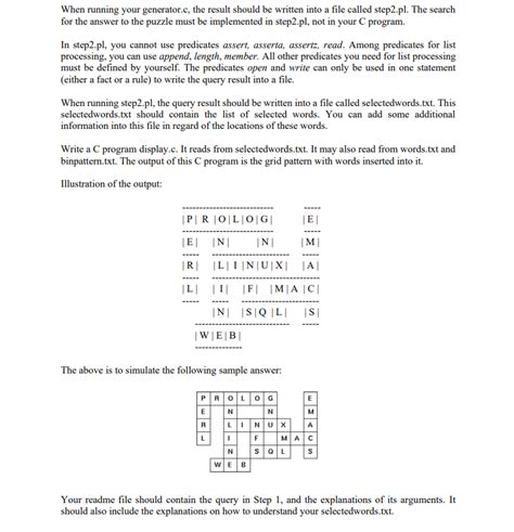 solved step 1 write a prolog program step1 pl to solve the