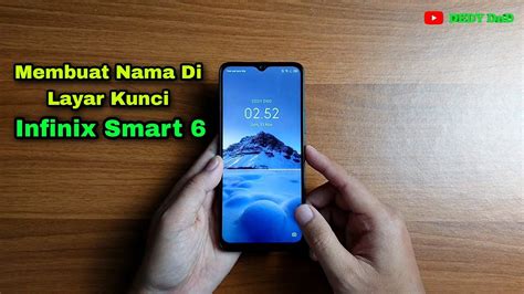 Cara Membuat Nama Di Layar Kunci Hp Infinix Smart 6 YouTube