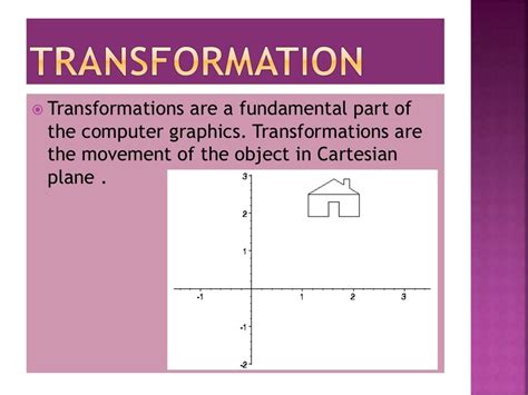 3d transformation in computer graphics