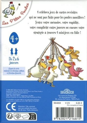 Les Jeux De Cartes Les P Tites Poules De Christian Jolibois