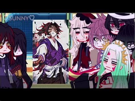 Uppermoons React To Yoriichi Compilation Demon Slayer Gacha Club