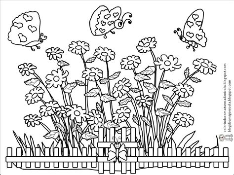Desenhos De Jardim Para Colorir Imprimir E Pintar Colorirme Porn Sex
