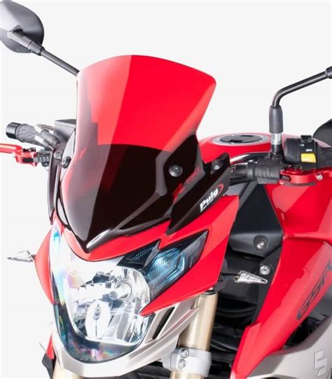 Cúpula Puig Naked New Generation Sport Suzuki GSR750 Rojo 5646R