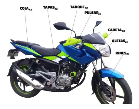 Calcomanias Pulsar 135 Ls Pulsarmania Stickers De Rines