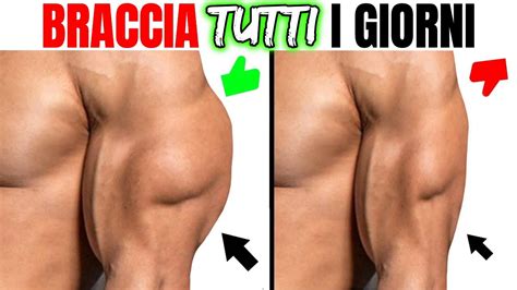 Allenare BICIPITI E TRICIPITI TUTTI I GIORNI Per Far RADDOPPIARE Le