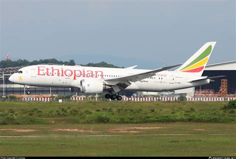 ET ASG Ethiopian Airlines Boeing 787 8 Dreamliner Photo By Zxliuuu ID