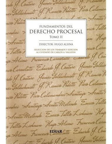 FUNDAMENTOS DEL DERECHO PROCESAL
