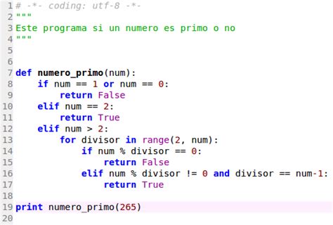 python ejercicio definir función para identificar números primos