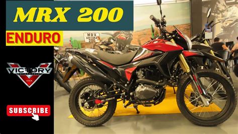 NUEVA VICTORY MRX 200 ENDURO 2024 Ficha técnica Precio Características