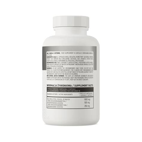 OSTROVIT OMEGA 3 EXTREME 90 CAPSULE Bodyshape Transformation