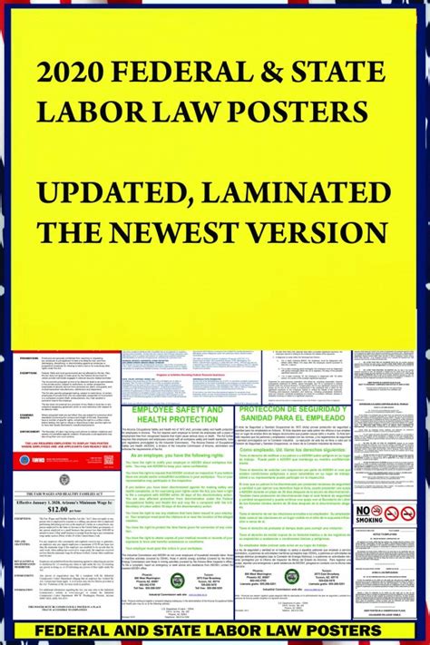 Federal Law Poster Is 16 5 X 22in OSHA Compliant Florida State Labor