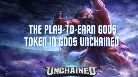 The Play To Earn GODS Token In Gods Unchained