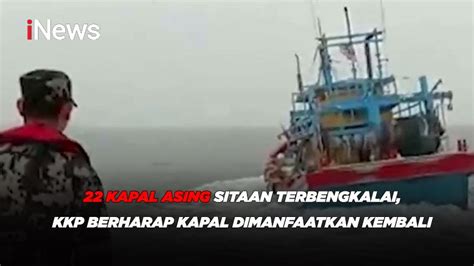 KKP Tangkap Kapal Berbendera Vietnam Di Laut Natuna Bawa Muatan Ikan