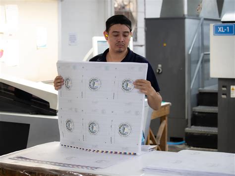 TSE inició proceso de impresión de papeletas para elección de diputados