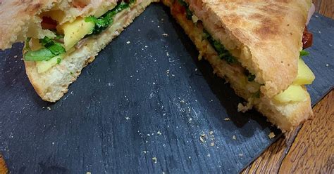 Sándwich de jamón serrano y rúcula 4 recetas caseras Cookpad