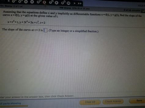 solved assuming that the equation define x and y implicitly