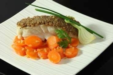 Recette Dos de cabillaud en croûte de noisettes et agrumes sifflets de