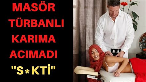 Türbanlı karımı masaj salonunda erkek masöre s k dim itiraf