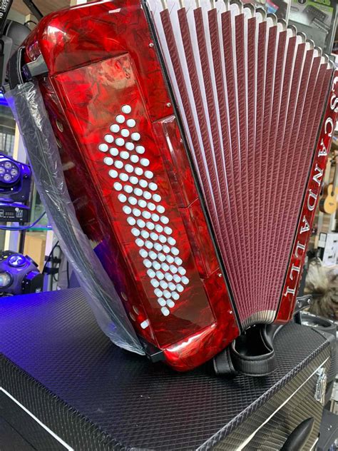 Acordeon Sanfona Scandalli Baixos Nova Frete Gr Tis Parcelamento