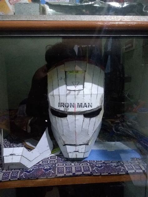 Ironman Pepakura Helmet Artofit